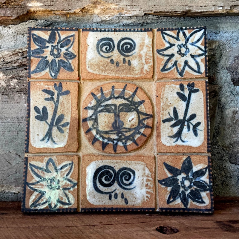 Pottery Trivet - Etsy