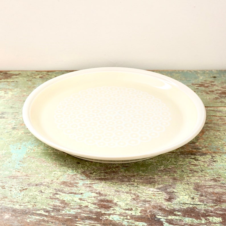 Vintage Round Platter off White Pottery Chop Plate Mikasa - Etsy