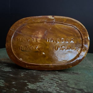 Vintage Vase Gazelle Royal Haeger R707 Brown Glazed Pottery MCM ...