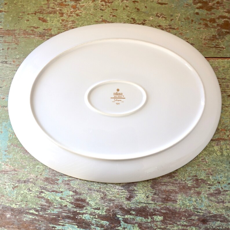 Vintage Platter Green Mosaic Mikasa Eclipse 1960s Dinnerware - Etsy