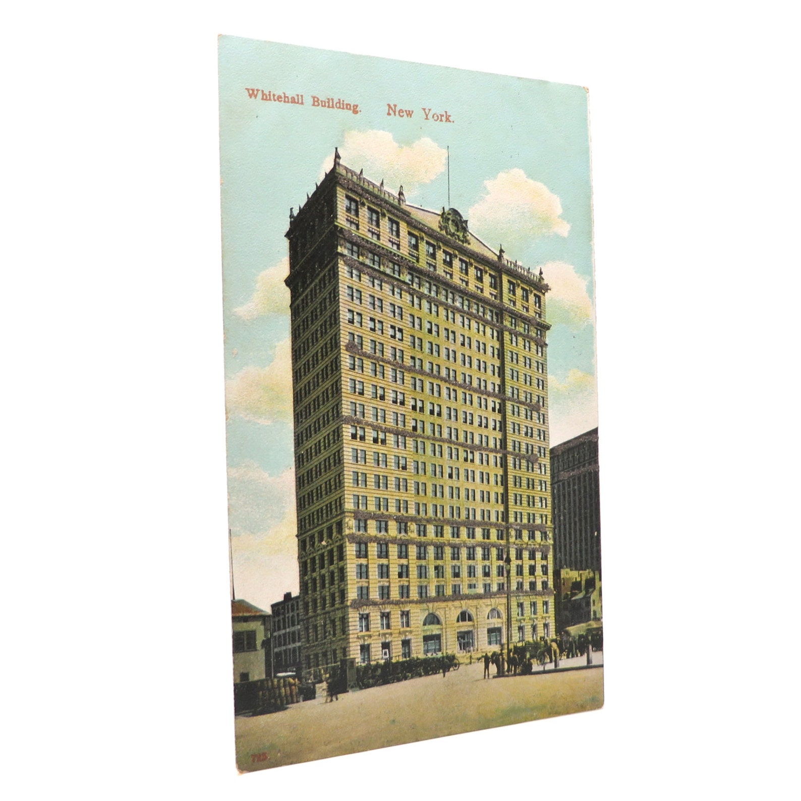 Antique Postcard NYC Whitehall Building New York 1900s - Etsy