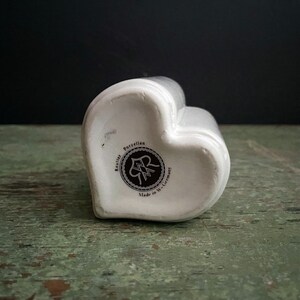 Vintage Heart Vase Teddy Bears German Girl Bear 4 Leaf Clover Small ...