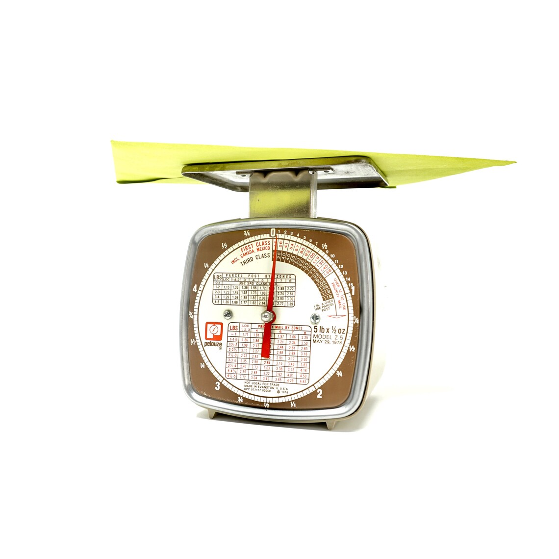 Vintage Scale Postal Weighing Desk Scale 1970s Office Supply - Etsy