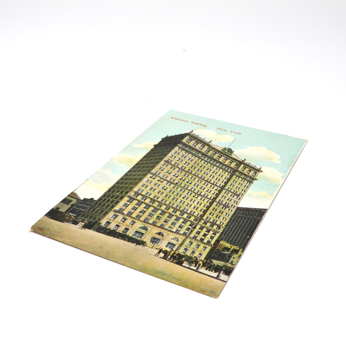 Antique Postcard NYC Whitehall Building New York 1900s - Etsy
