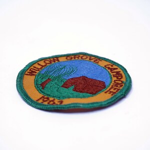Vintage Scout Badge Willow Grove Camporee 1963 Girl Scouts of America ...
