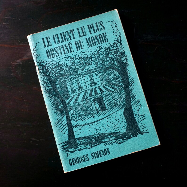 Vintage Le Client Le Plus Obstine Du Monde by Georges Simenon 1965 the ...