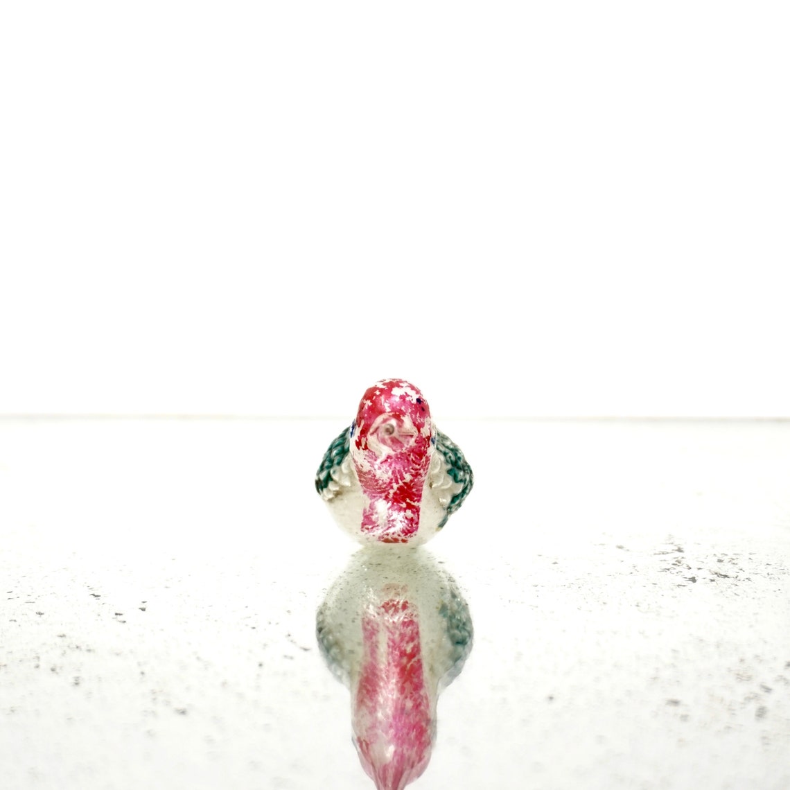 Vintage Bird Ornaments 1940s War Era Clear Glass Hummingbirds - Etsy