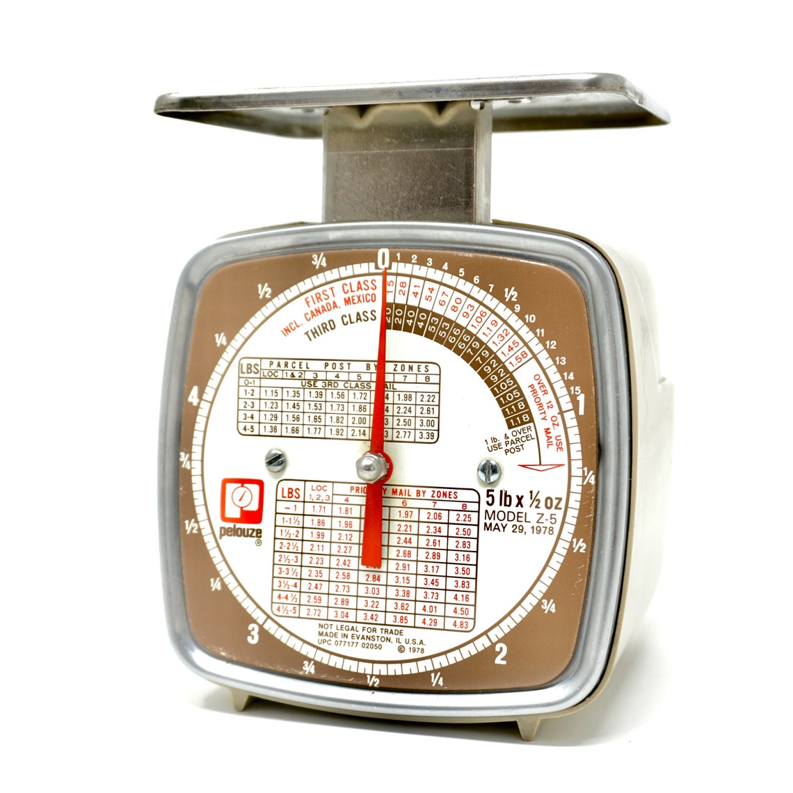 Vintage Scale Postal Weighing Desk Scale 1970s Office Supply | Etsy