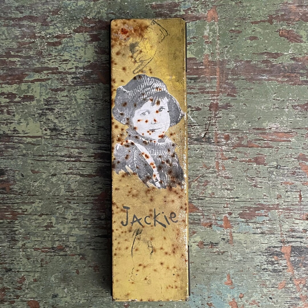 Antique Case for Pencils 1920s Child Star Jackie Coogan Pencil Case ...