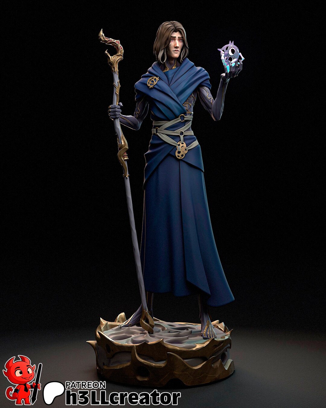 Viktor Arcane Statue – Hand Painted 16K Resin Collectible Figure ...