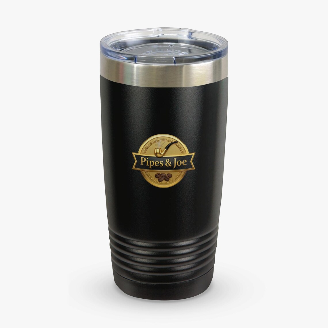 Pipes and Joe Mug: Vintage Style Coffee Cup (black Ceramic or Tumbler ...