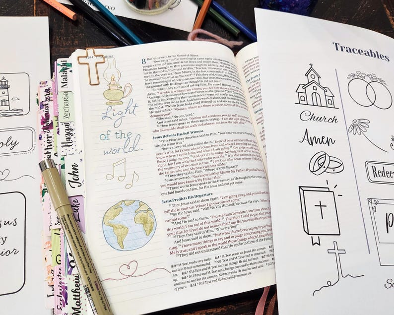 80+ Bible Journaling Traceables | Faith Doodles, Christian Tip-ins ...