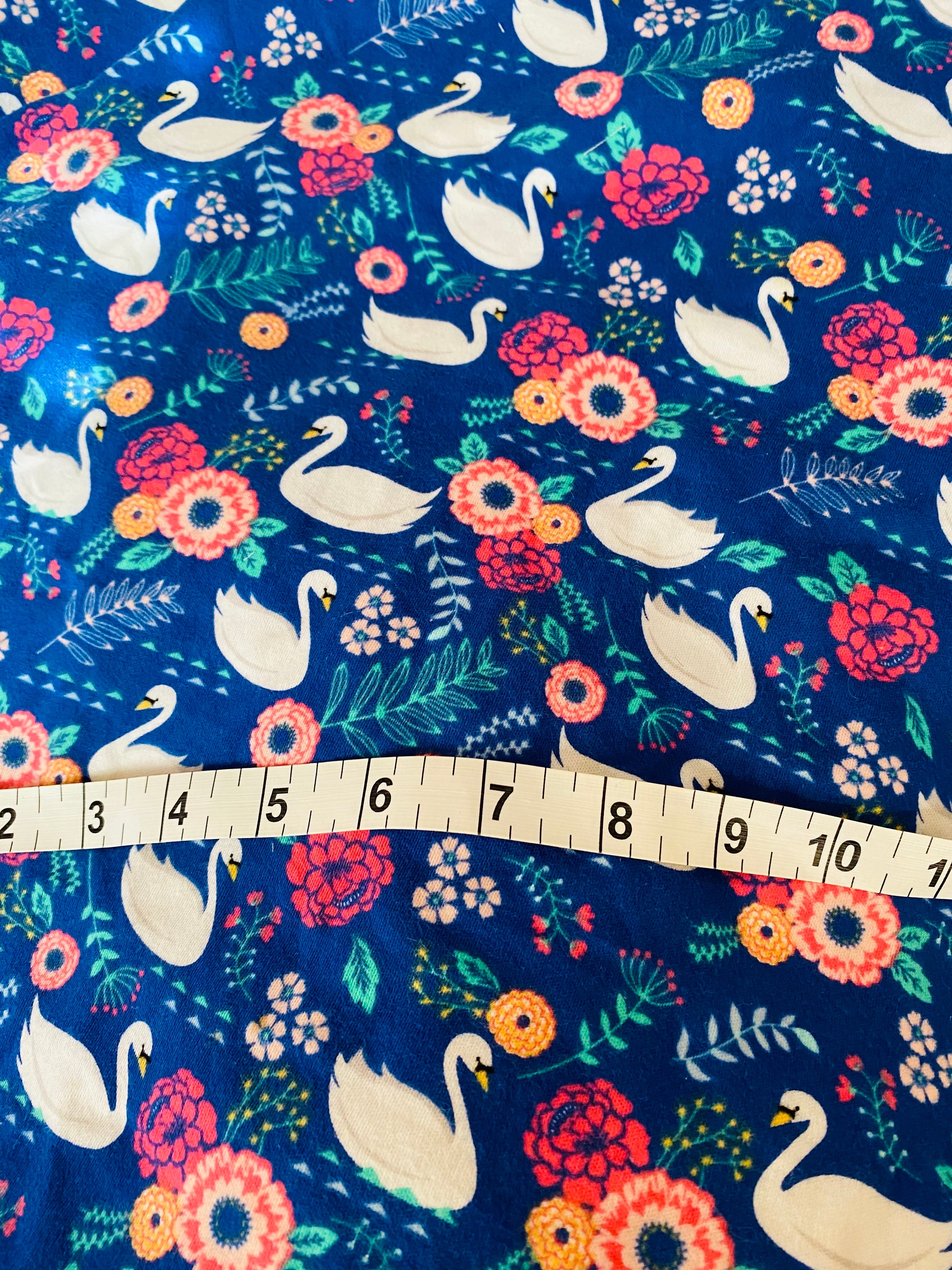 Swan Tshirt Fabric Knit Stretch Fabric Soft Joanns 1.25 Yards - Etsy