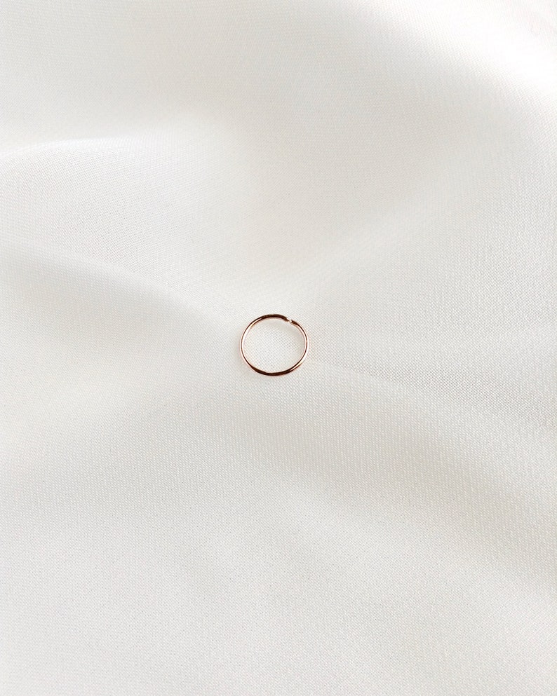 Thin Cartilage Hoop, 20g 22g 24g 26g Small Cartilage Hoop, Thin Helix ...