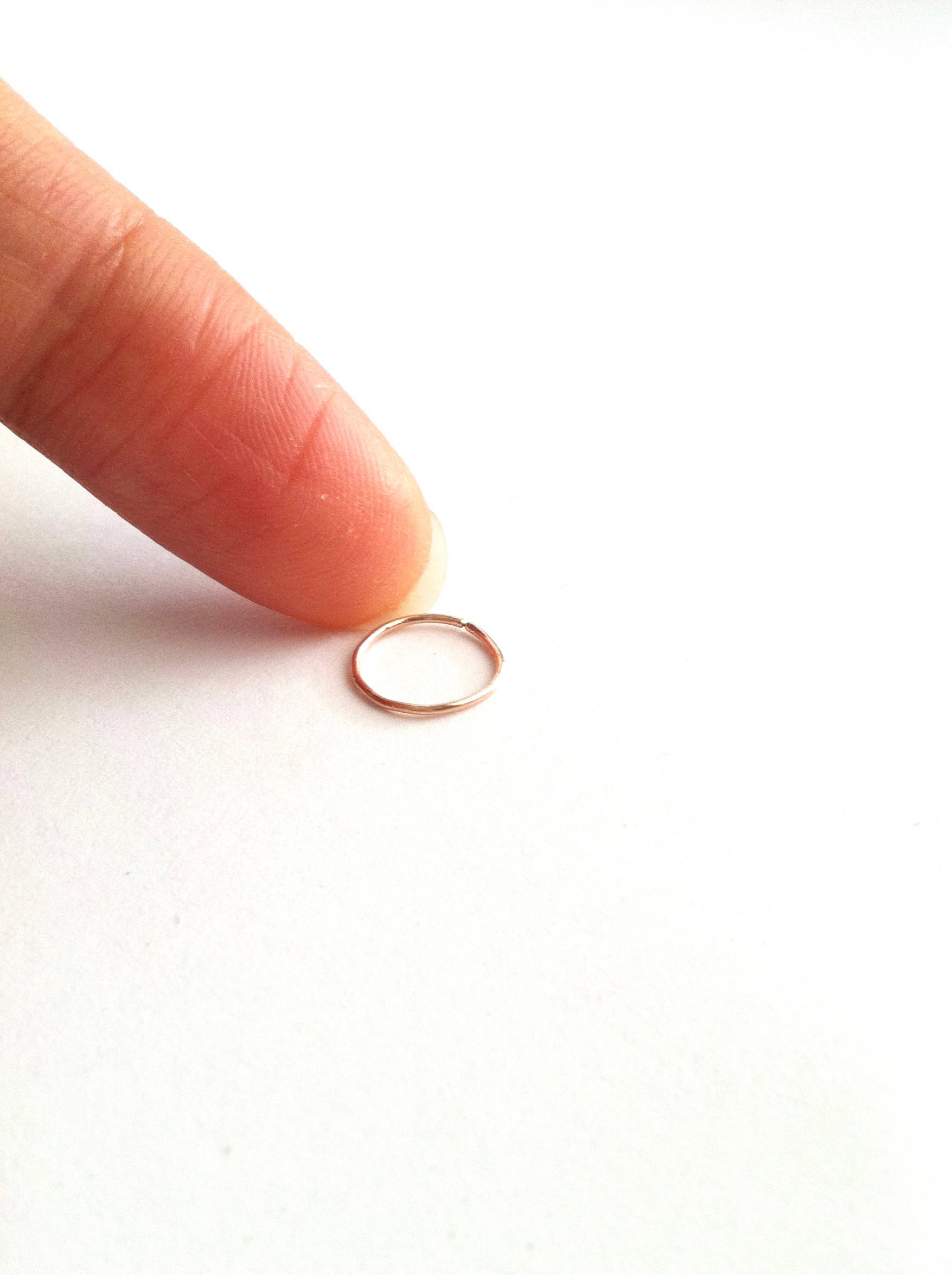 Tiny Cartilage Hoop 4mm or 5mm Cartilage Hoop 20g 22g 24g or | Etsy