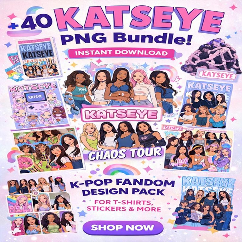 Katseye Stickers - Etsy