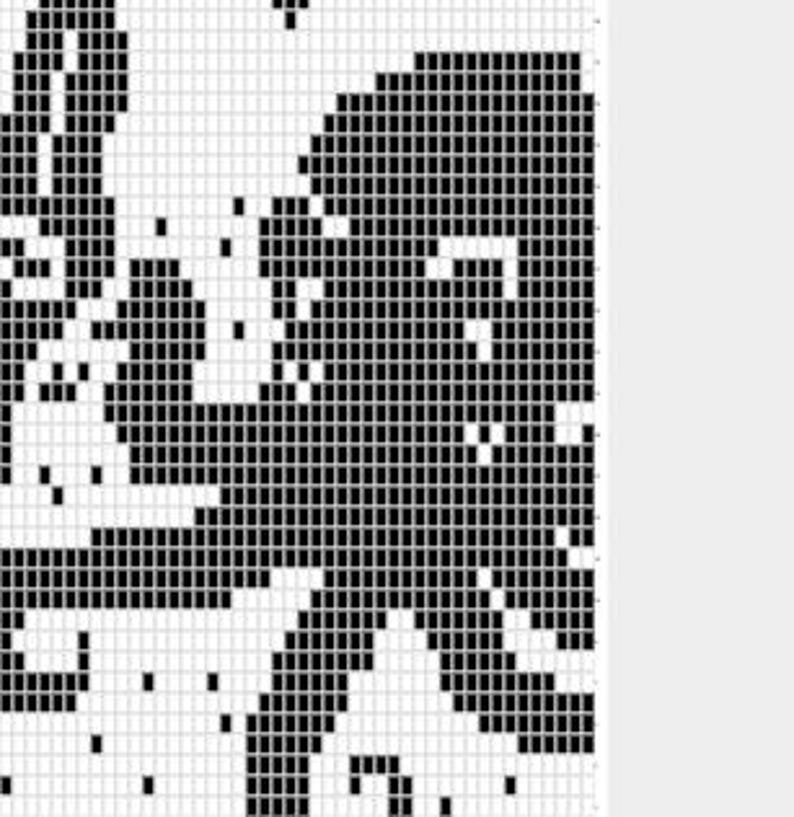 Ocean Scene Filet Crochet Digital Pattern - Etsy