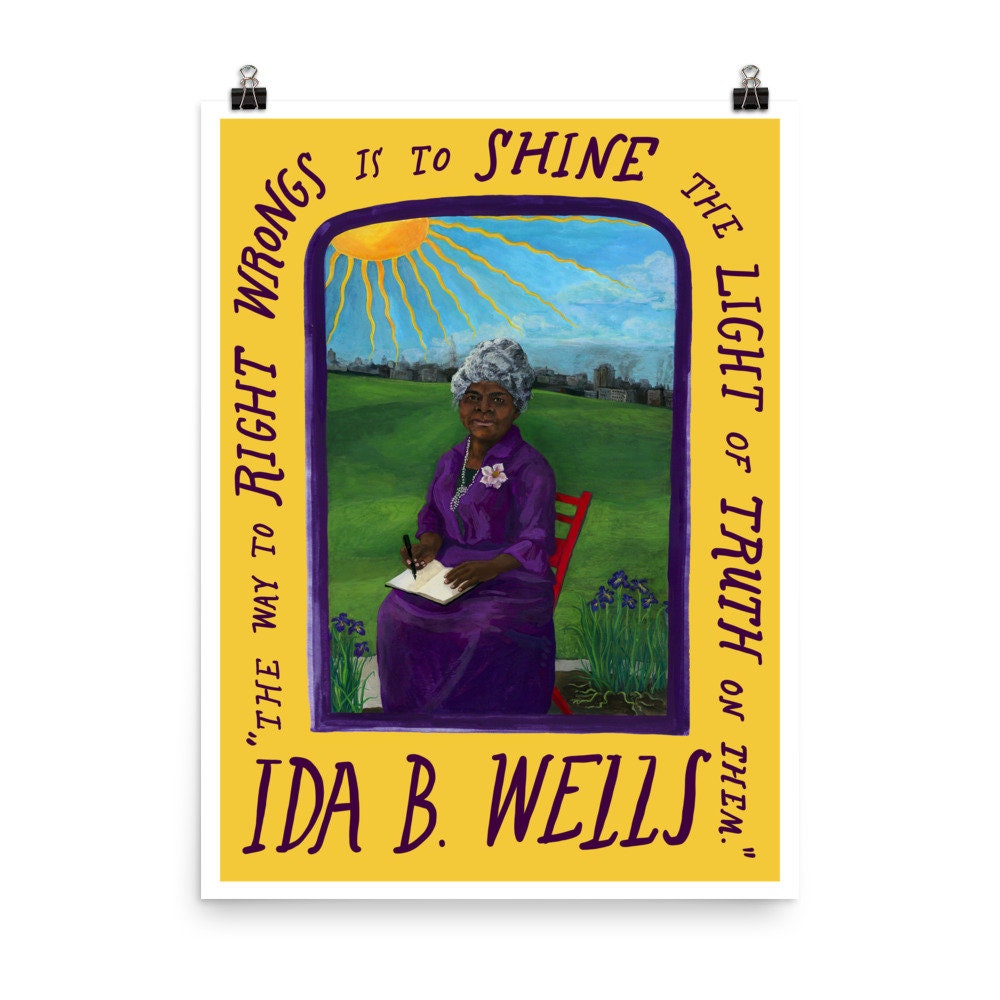 Ida B. Wells Poster - Etsy