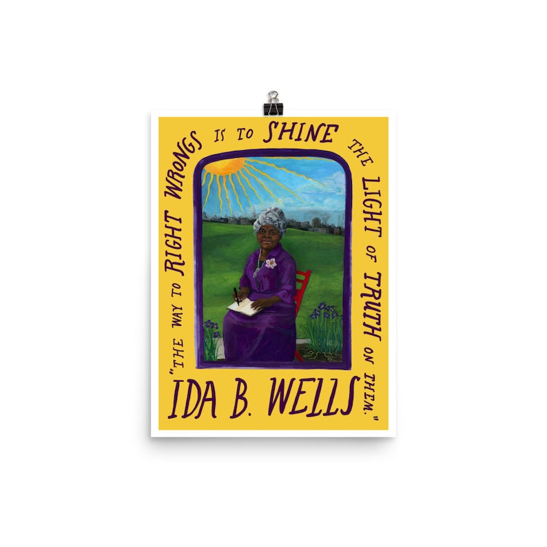 Ida B. Wells Poster - Etsy