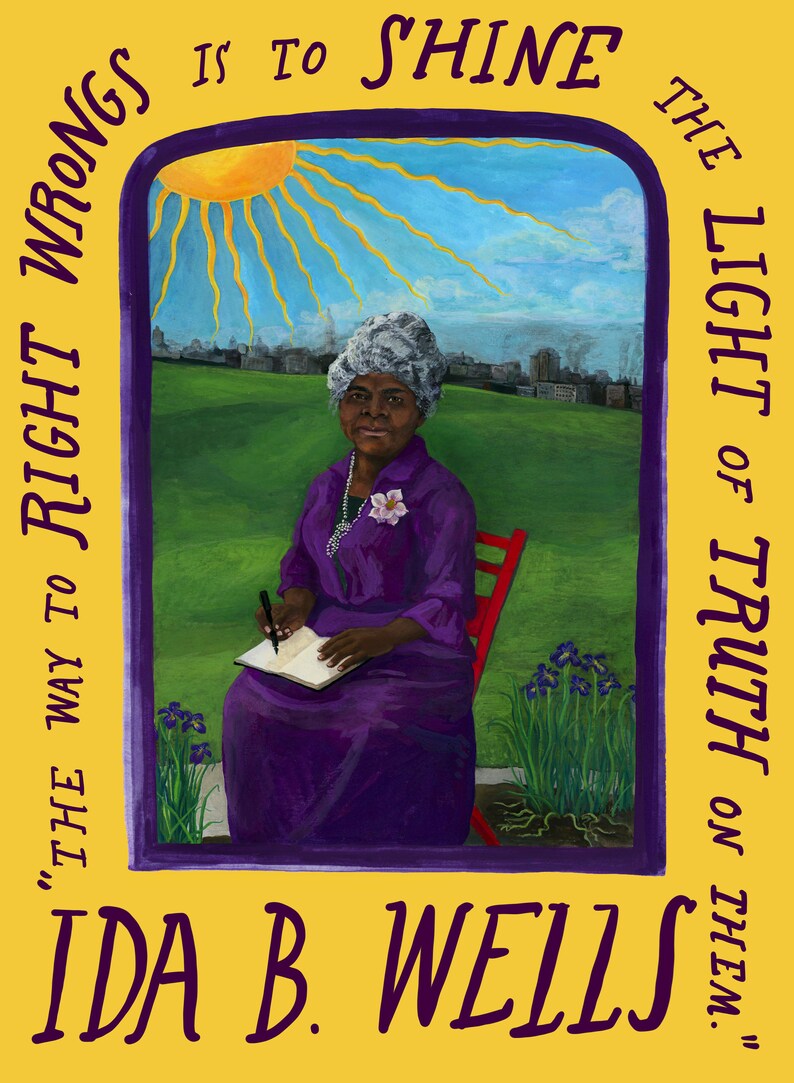 Ida B. Wells Poster - Etsy