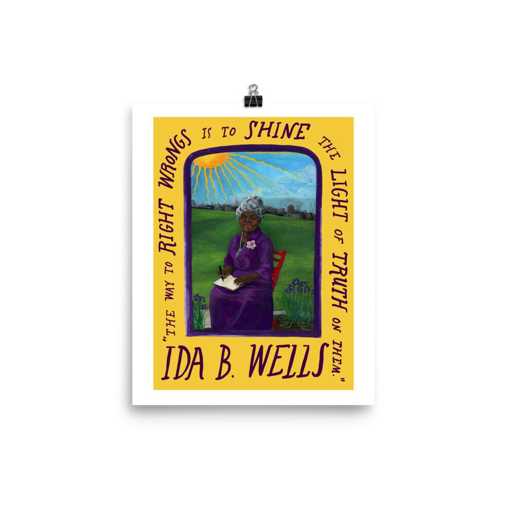 Ida B. Wells Poster - Etsy