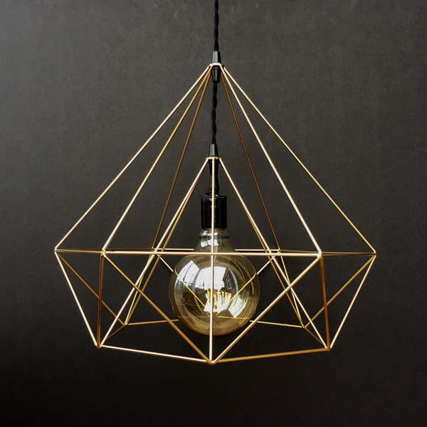 Geometric Lighting - Etsy