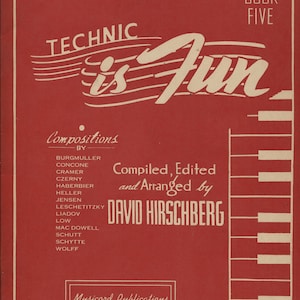 1948 Music Technic Book Five David Hirschberg - Etsy