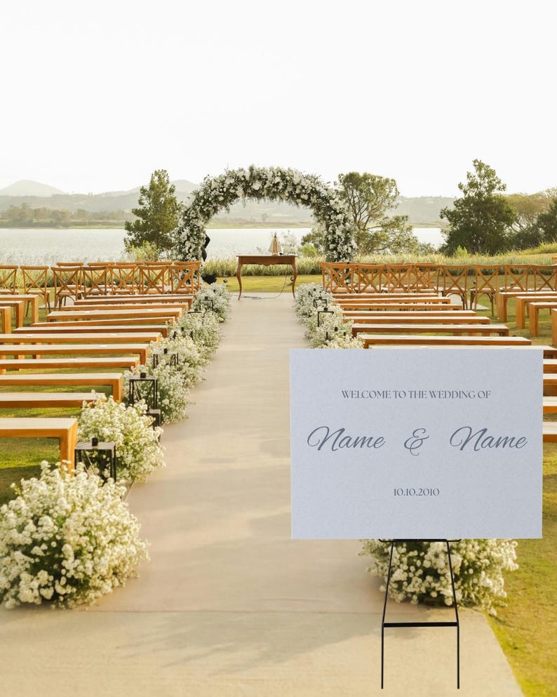 Wedding Template Bundle Invitation Website Signage Table Numbers Bridal ...