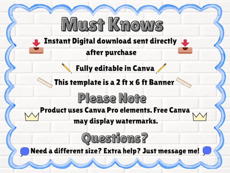 All Pup Patrol Paw Prints Birthday Banner Digital Template 2x6 - Etsy