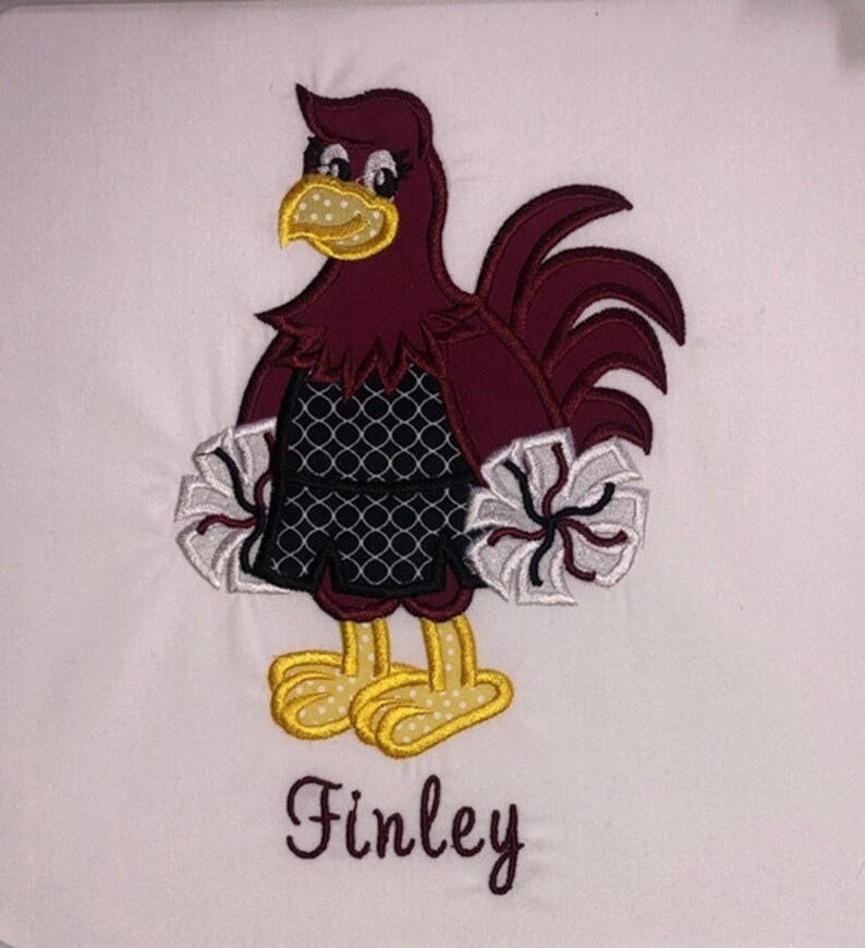 Children's Toddler Rooster Mascot With Personalized Name - Etsy