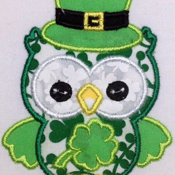 St Patricks Day Owl Etsy