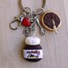 Nutella Jar Bread and Chocolate Keychain Handmade - Etsy