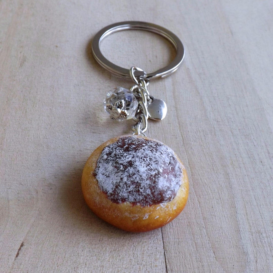Shortcrust Pastry Sfogliatella Neapolitan Keychain Polymer Clay ...