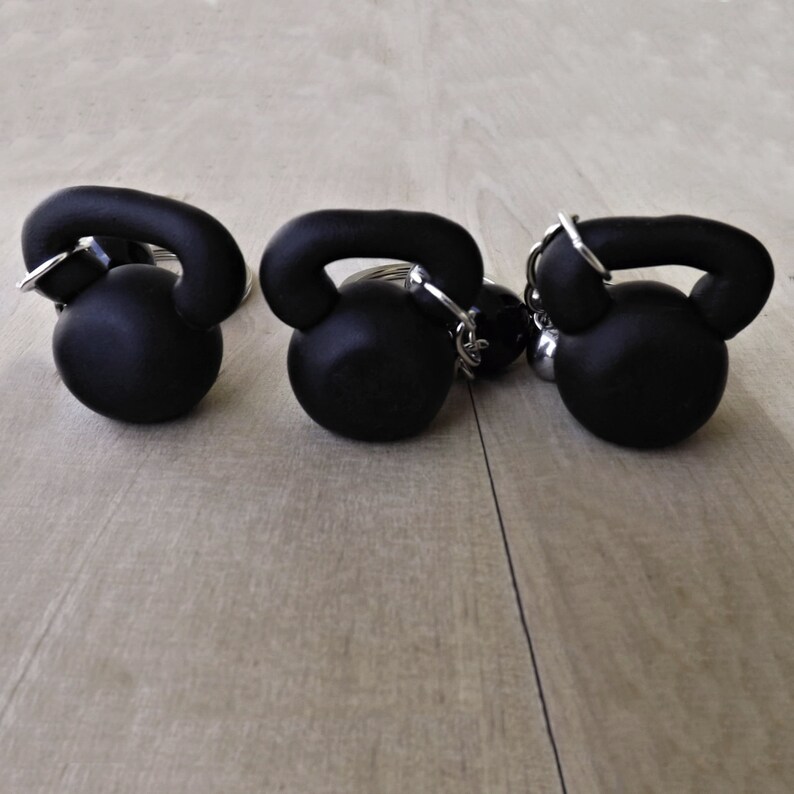 Keychain Kettlebell Polymer Clay Fitness Sports Crossfit - Etsy
