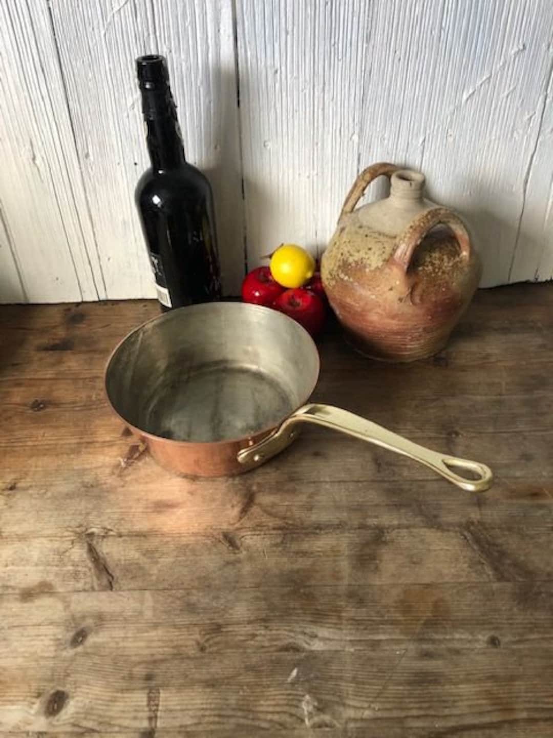 Vintage, French, Copper Windsor Pan, Professional Quality, Stamped ...