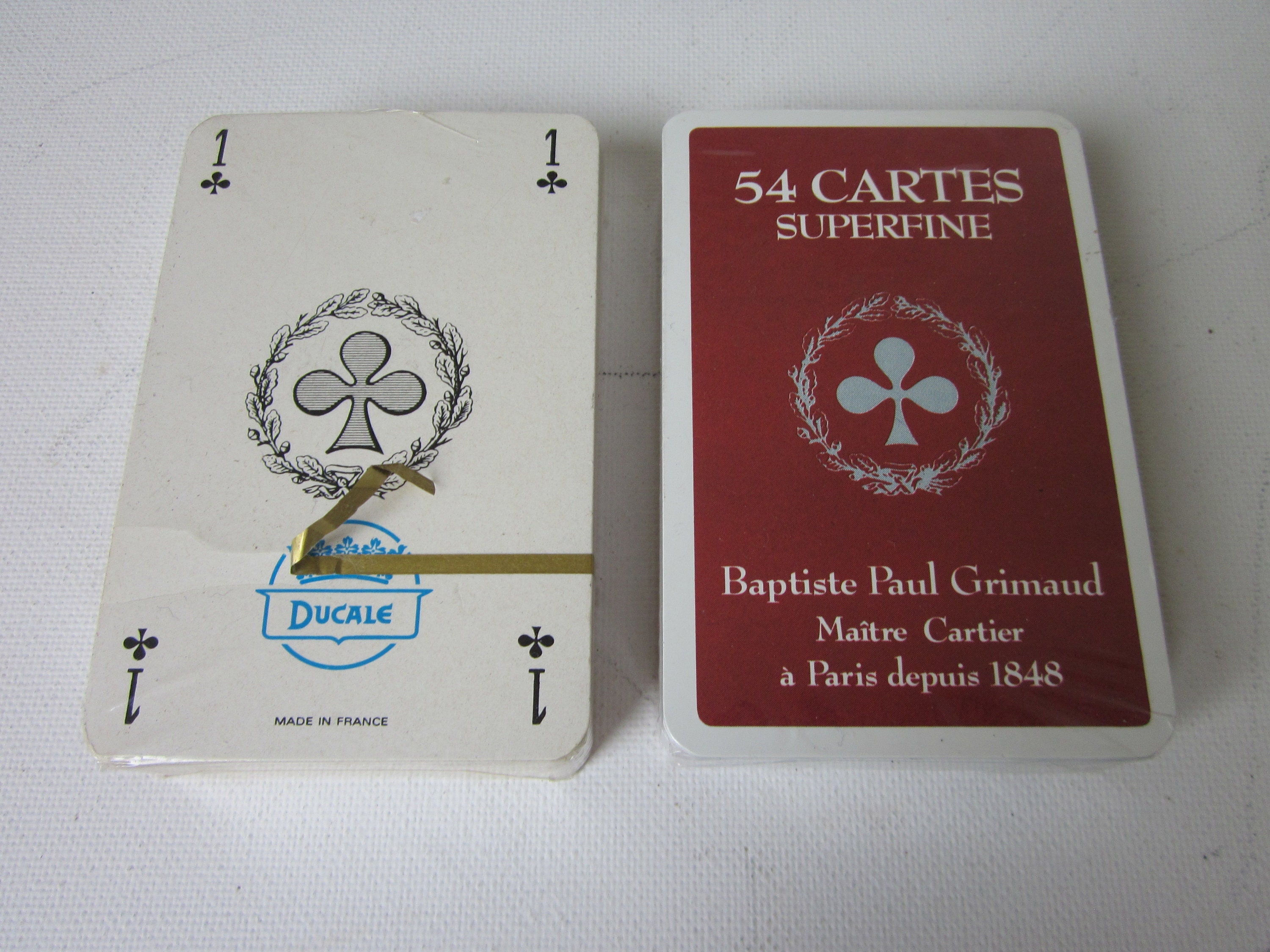 Rare Vintage French Playing Cards Choice of Pack Baptise - Etsy