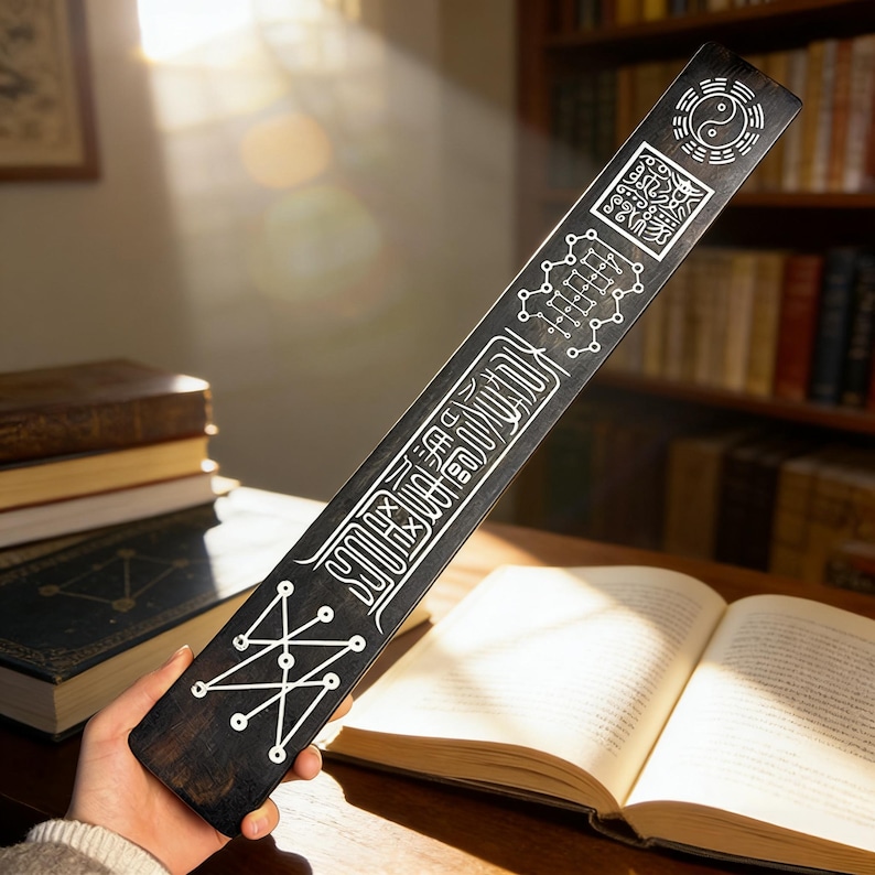 Custom Taoist Ritual Tablet: Lightning-struck Jujube Wood for ...