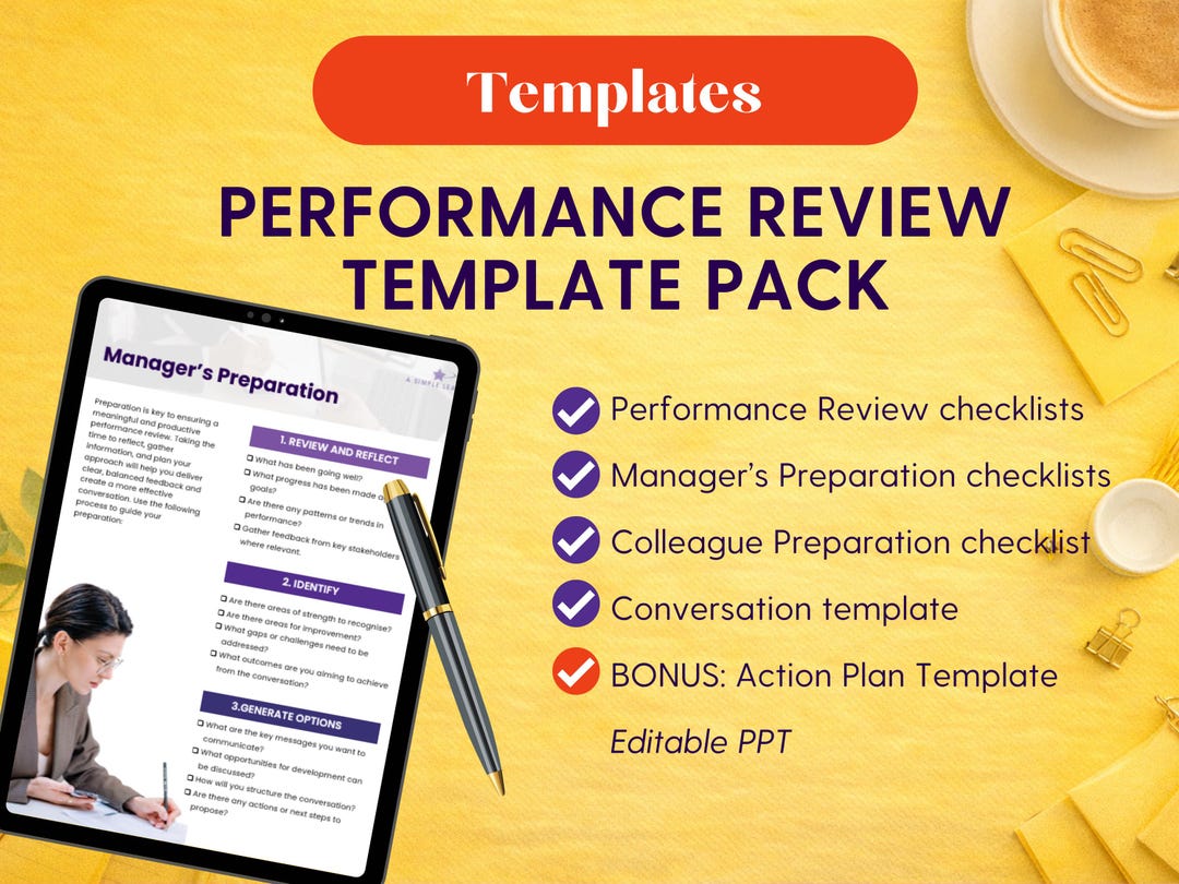 Performance Review Templates for Managers | Employee Review Template ...