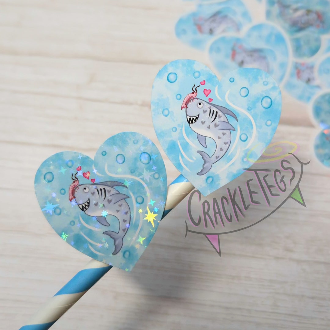 Sheila Shark Sticker Pack. Hand-drawn & Handmade. - Etsy