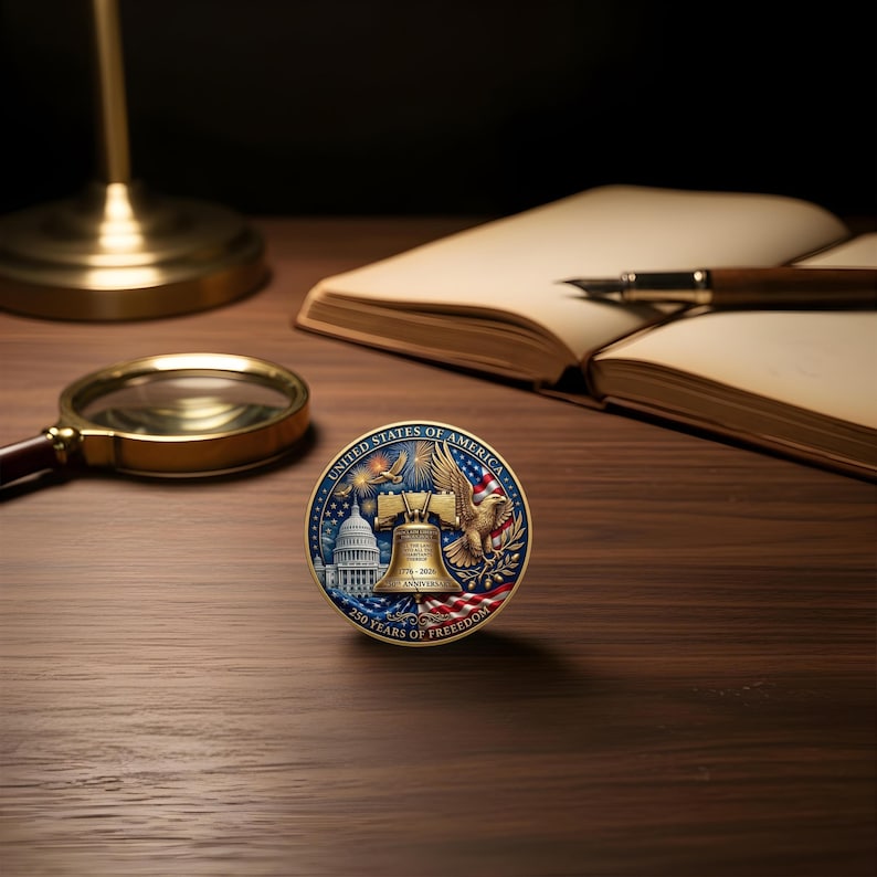 Custom Metal Coin, Personalized Commemorative Keepsake, Gold Silver ...