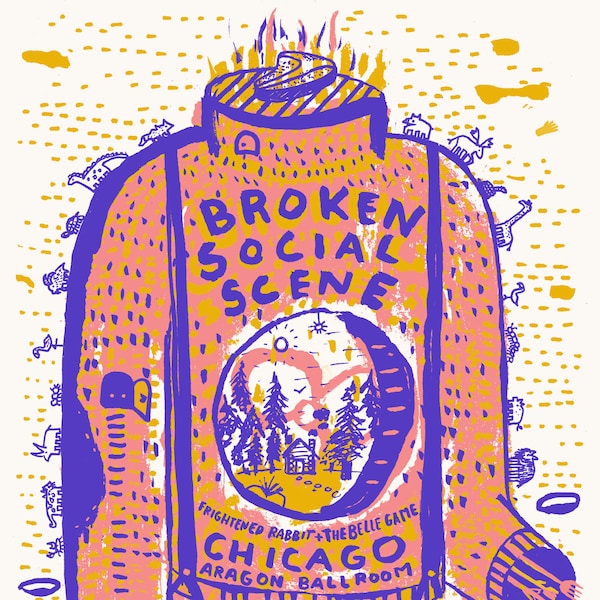 Broken Social Scene Shirt - Etsy