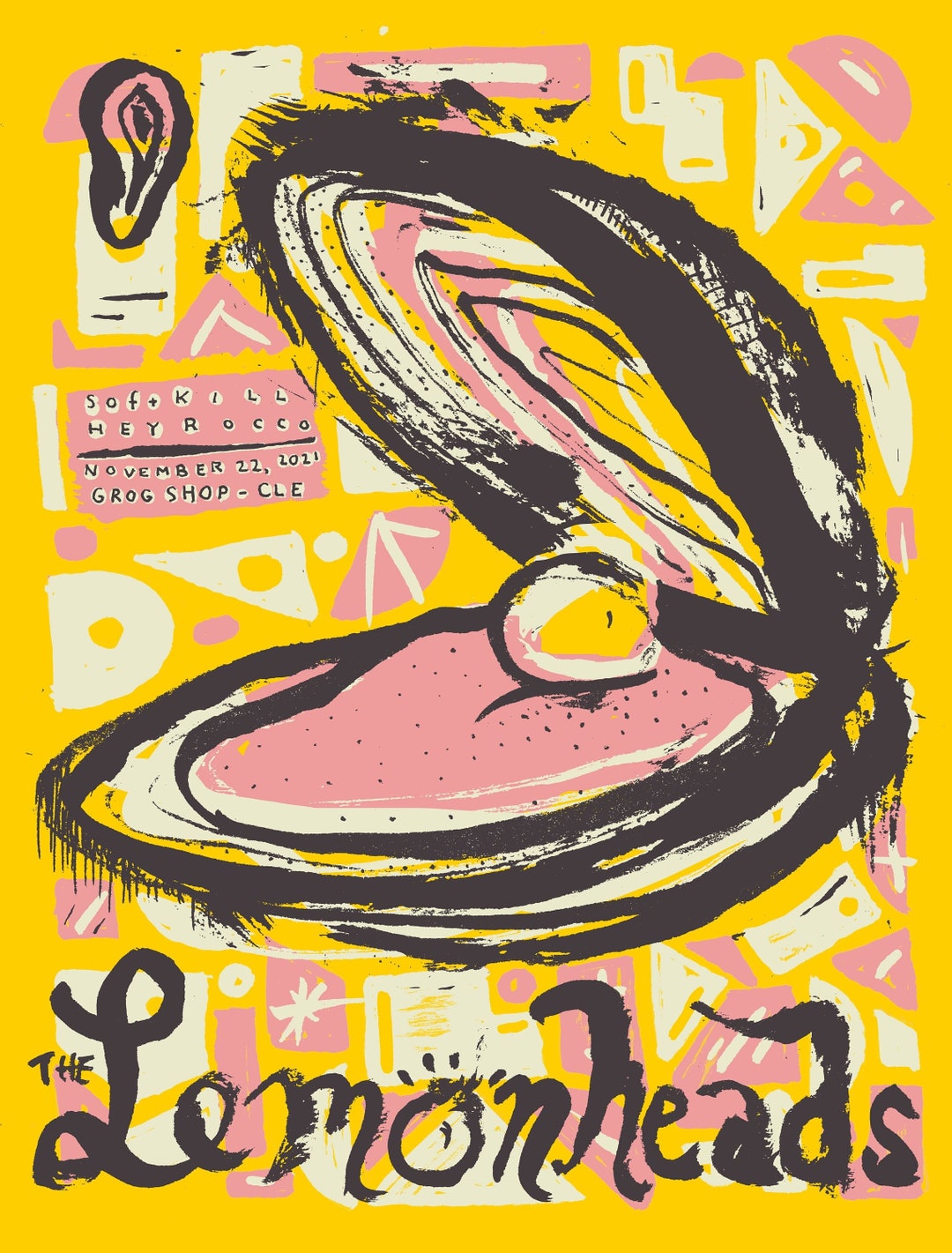 Lemonheads - Cleveland - Silk Screened Poster - Etsy