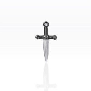 Dagger Piercing, Dagger Stud Earrings, Dagger Tragus, Dagger Stud, Mini ...