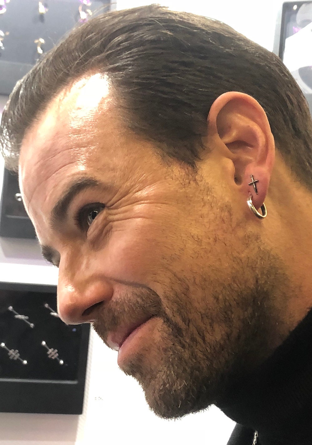 Dagger Piercing Dagger Stud Earrings Dagger Tragus Dagger | Etsy