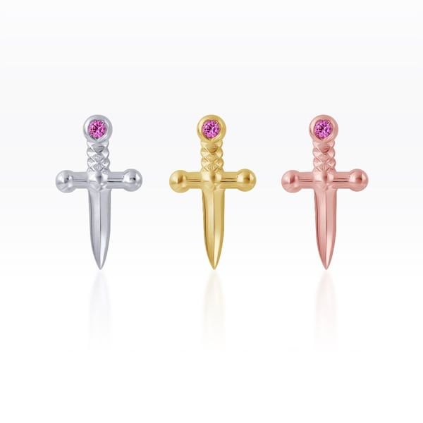 Dagger Piercing - Etsy