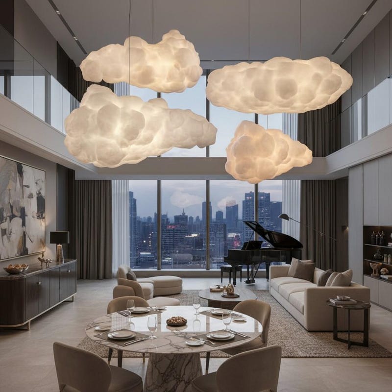 Cloud Pendant Light - Etsy