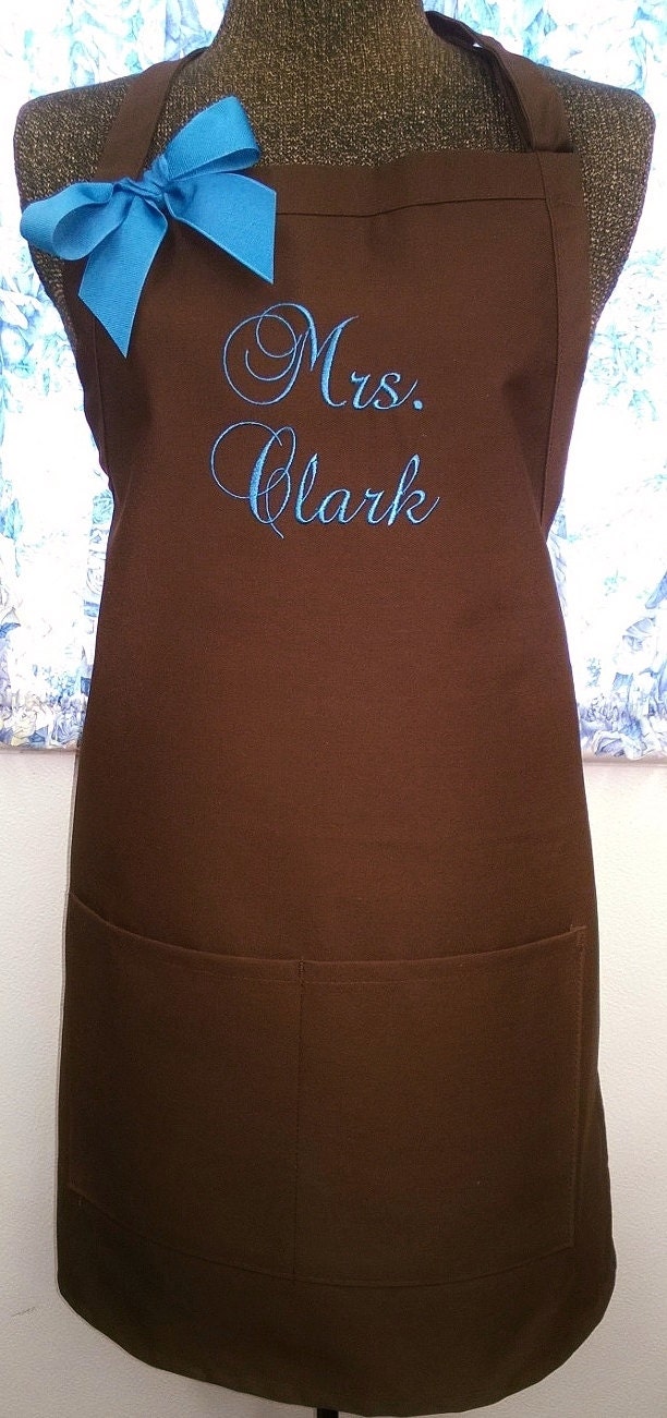 Monogram Apron Personalized Apron Aprons for Women - Etsy