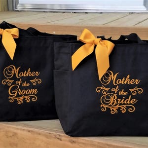 Mother of the Bride Tote Bag, Mother of the Groom, Personalized Tote ...