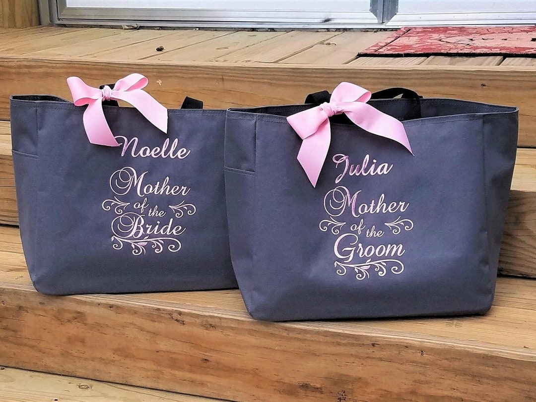 Mother of the Bride Tote Bag, Mother of the Groom, Personalized Tote ...