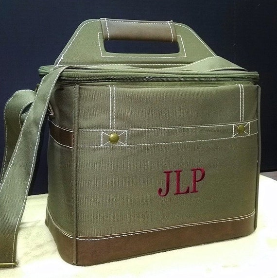 Set of 9 Personalized Coolers Custom Embroidery Mens Cooler | Etsy